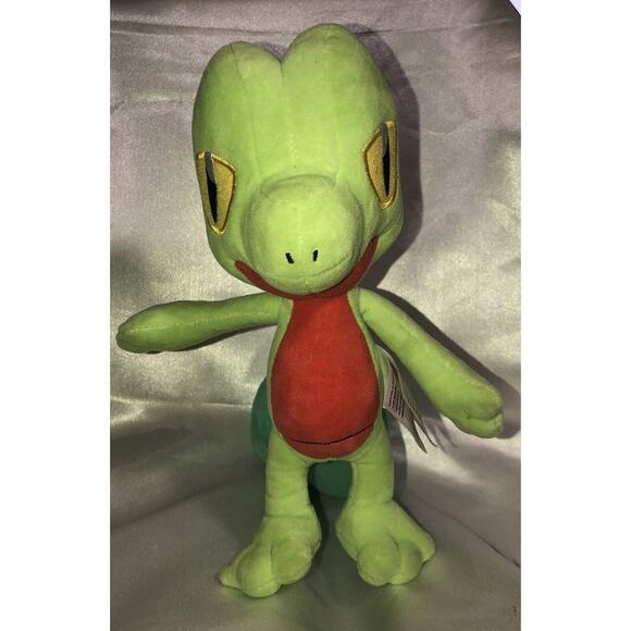 Pokemon | Toys | Pokemon Treecko 9 Plush Stuffed Animal Doll Toy | Poshmark